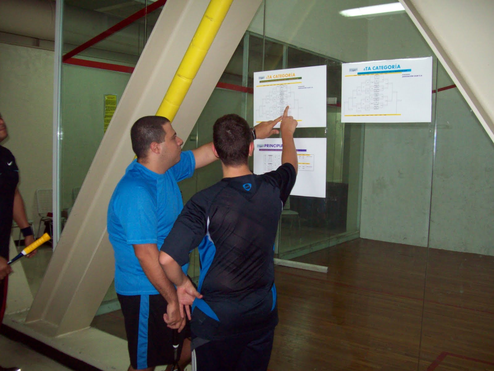 squashcaracas: Momentos del abierto Magnum City Club